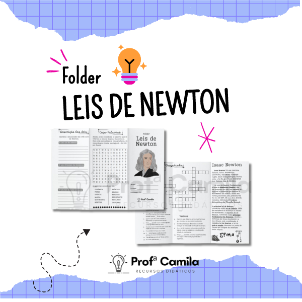 Folder - Leis de Newton - Camila de Sousa Oliveira | Hotmart