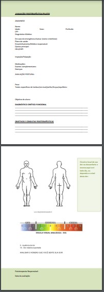Avaliação de Pilates/Fisioterapia - Luana Lopes da trindade | Hotmart