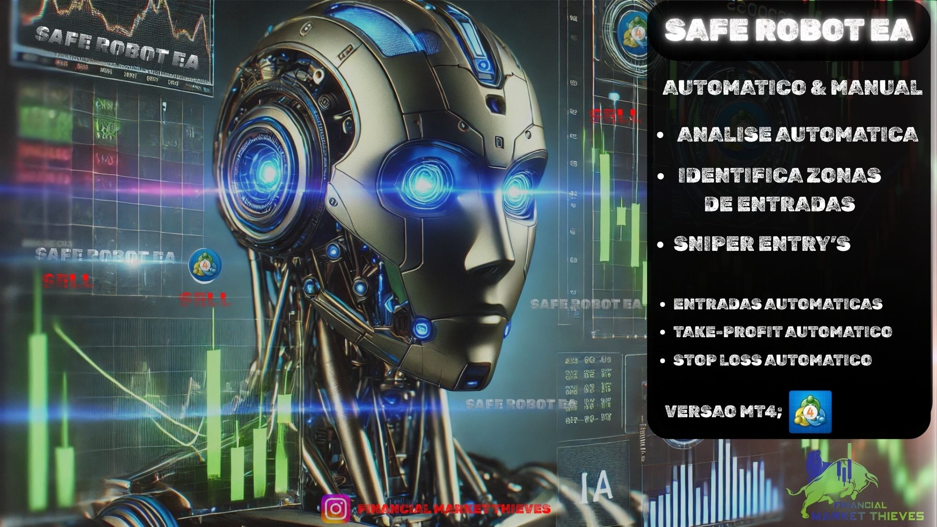 Safe Robot EA + Gold Thieve Robot 3.1 - Financial Market Thieves