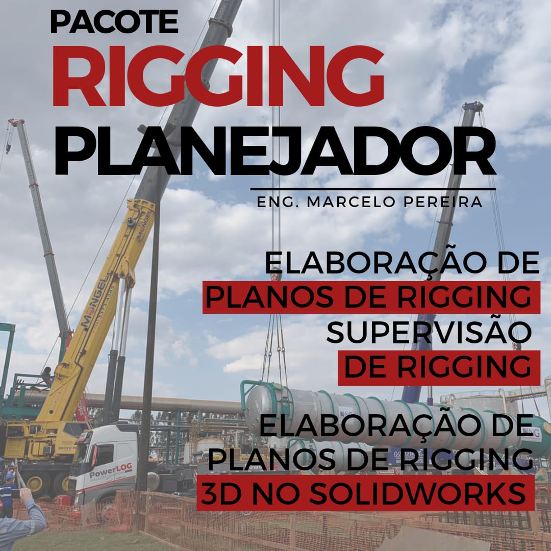 PACOTE RIGGING PLANEJADOR - SUPERVISOR E PLANO 3D NO SOLIDWORKS - M...