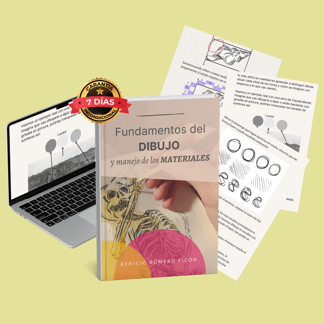 Fundamentos del dibujo y manejo del material - Benicio Romero Picón...