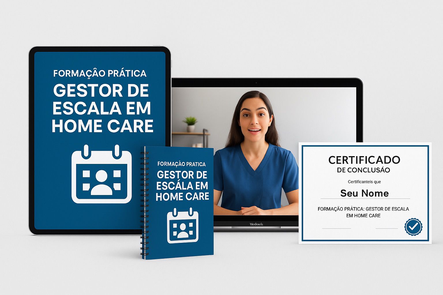 Formação Prática em Gestão de Escalas para Home Care | Hotmart