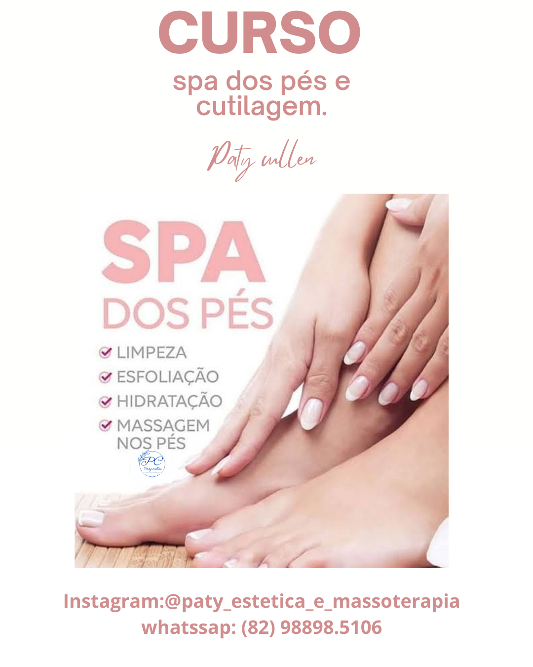 Spa dos pés e cutilagem - Patricia Gonçalves dos santos | Hotmart