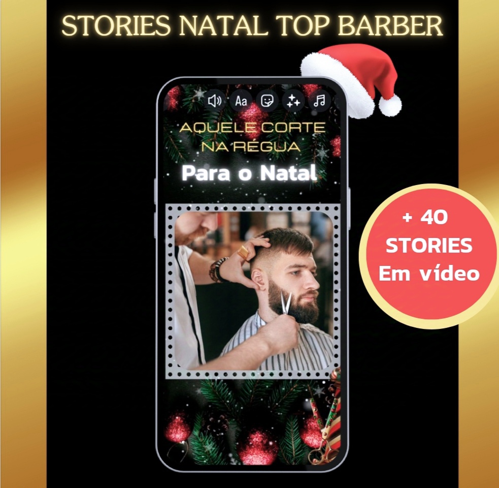 STORIES NATAL TOP BARBER