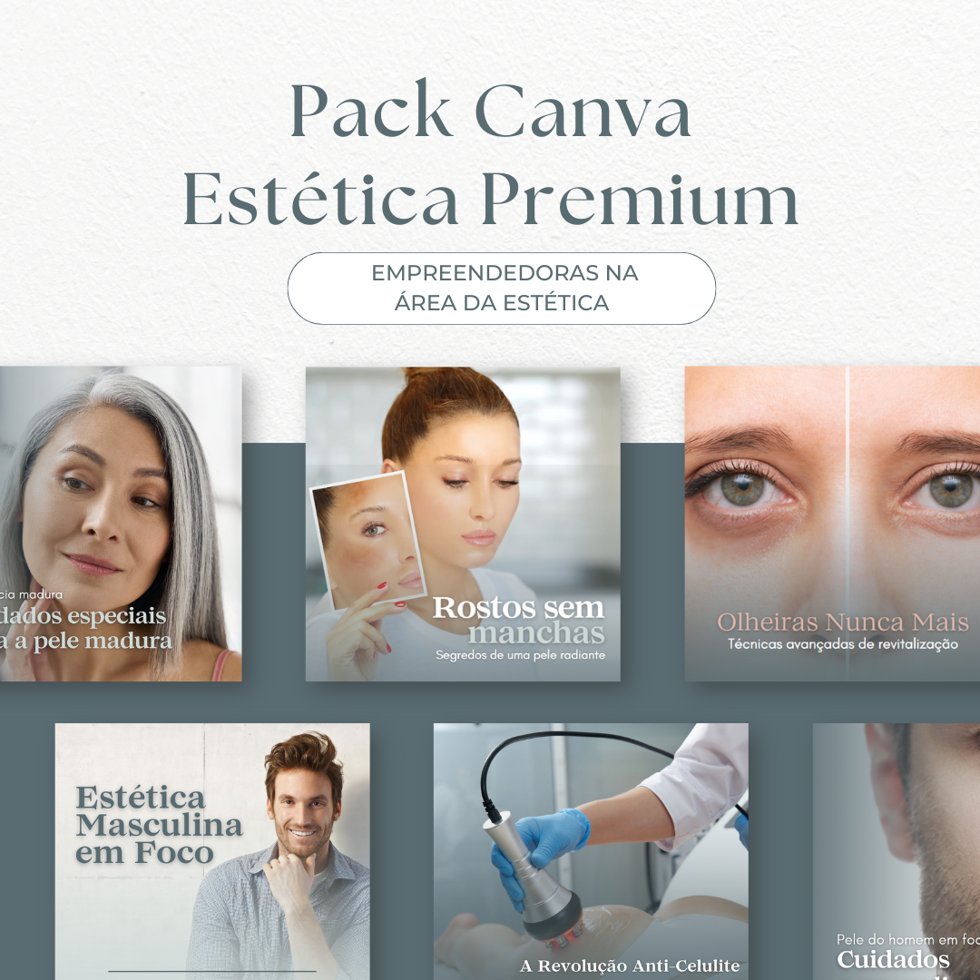 Pack Canva Estética Premium - Ana Aisawa | Hotmart