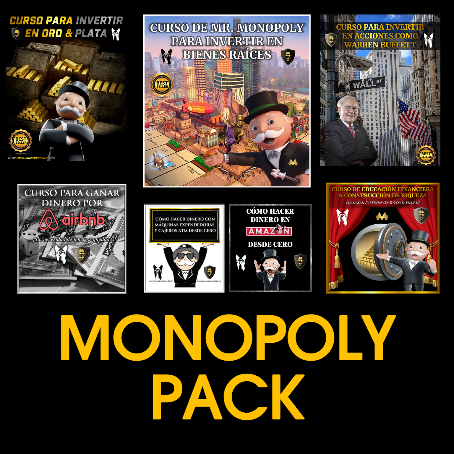 Monopoly Pack: Todos nuestros cursos