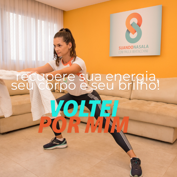 Voltei por mim: Programa de 8 semanas pra recuperar sua energia, seu corpo e seu brilho.