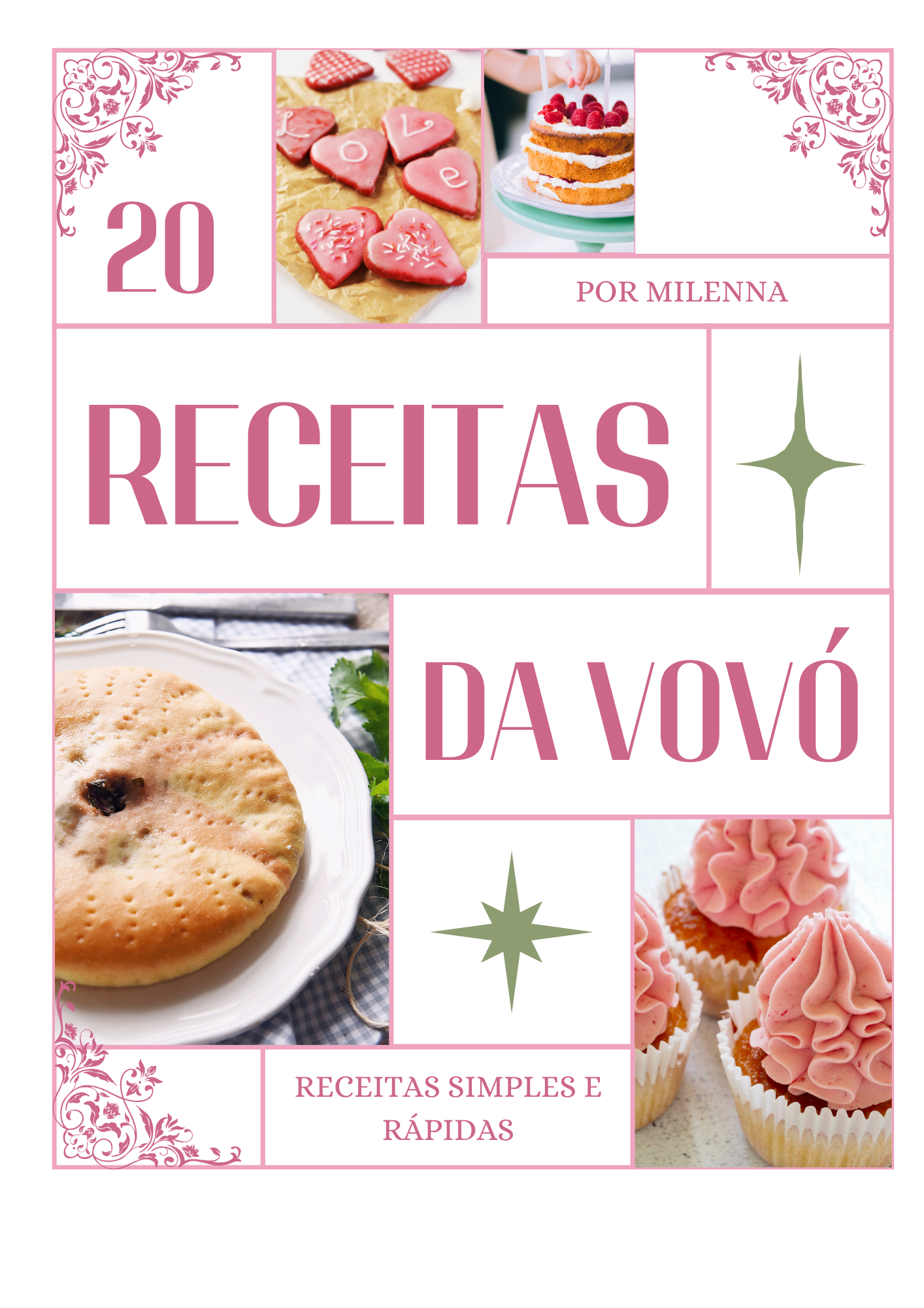 20 receitas simples e rápidas da Vovó. - Milenna Silva | Hotmart