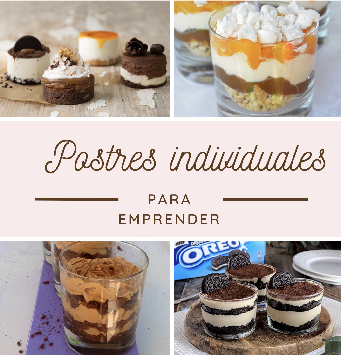 POSTRES INDIVIDUALES PARA EMPRENDER - Solange Juliana Tapia | Hotmart