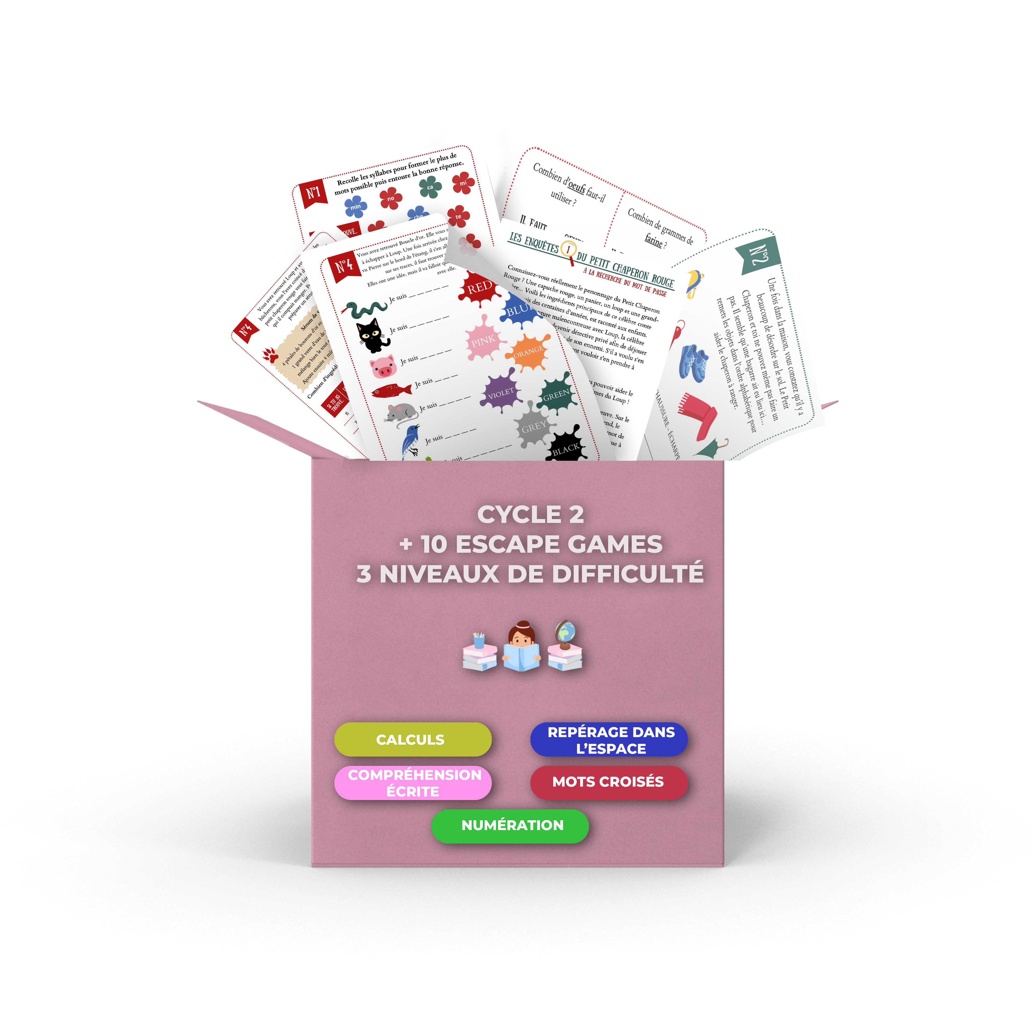 Pack escape games cycle 2 ! - Alice Leroy | Hotmart