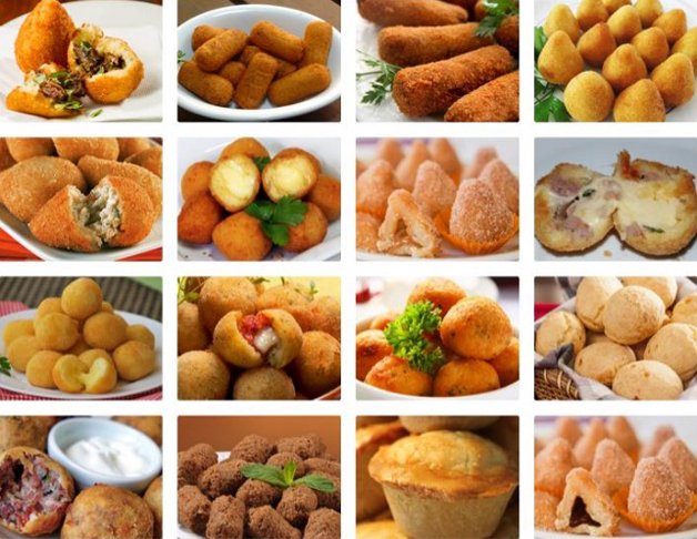 Receitas maravilhosas de salgados