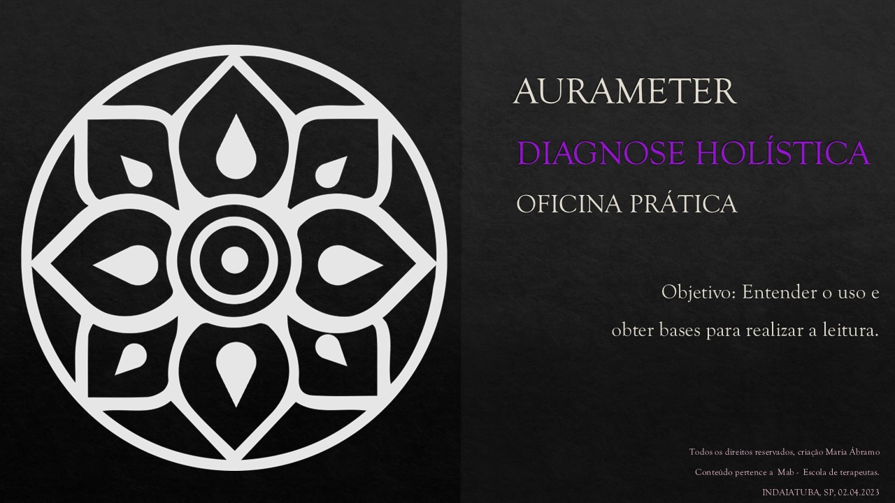 Oficina Aurameter - MAB - Maria Ábramo | Hotmart