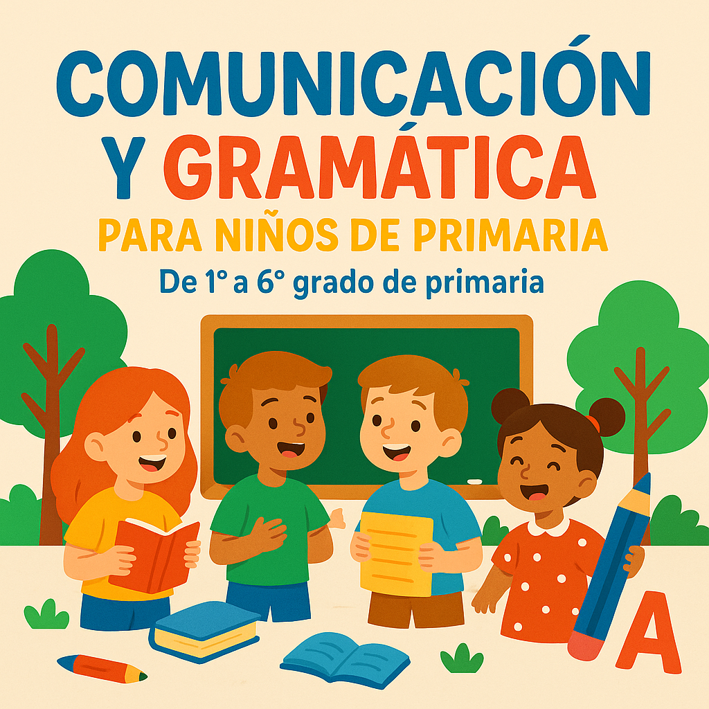 Comunicación y Gramática para Niños de Primaria 📚 - Mamá Primeriza...