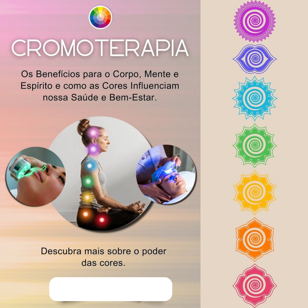 Ebook Cromoterapia - Explorando as Cores para o Equilíbrio e Bem-Es...