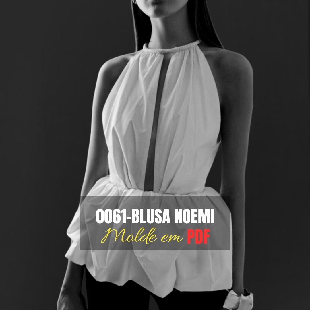 0061-BLUSA NOEMI-TAM P, M, G E GG-PLOTTER E A4