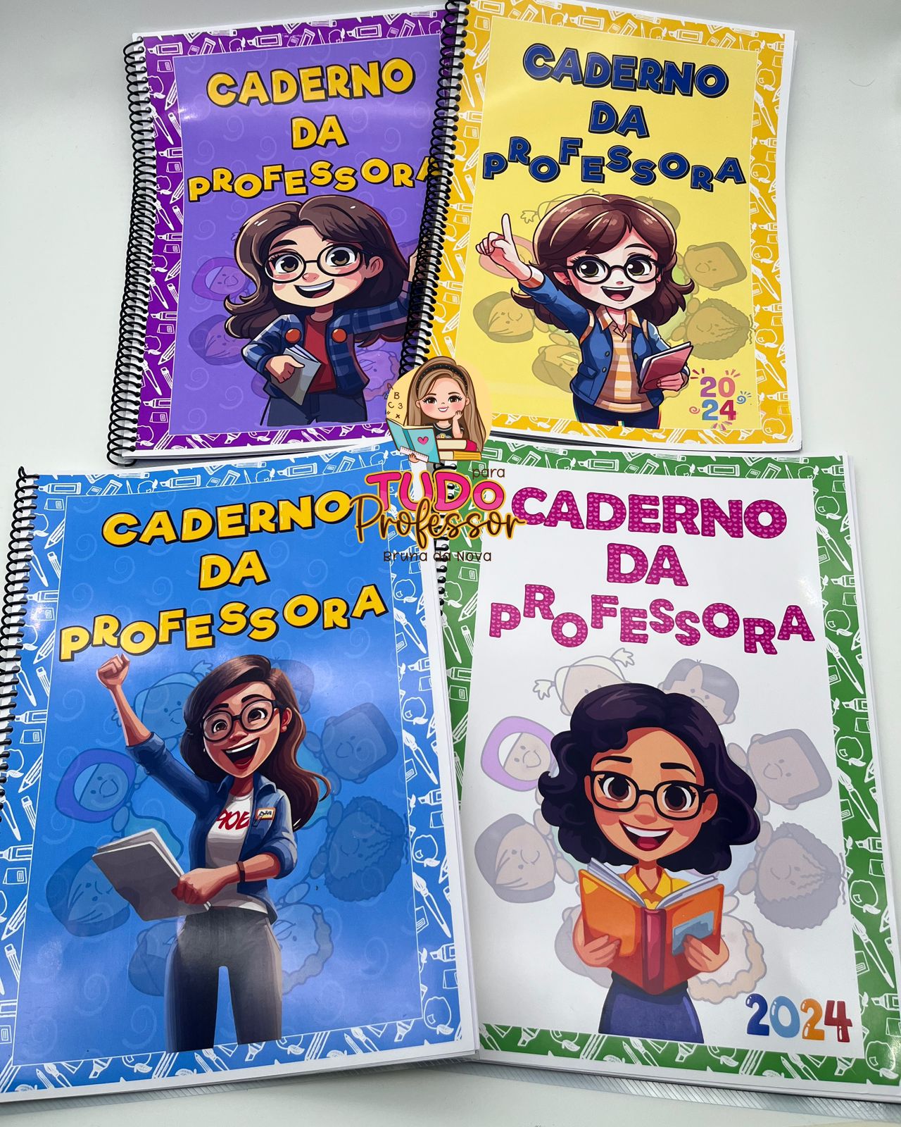 COMBO DE CADERNOS DA PROFESSORA - Bruna da nova | Hotmart