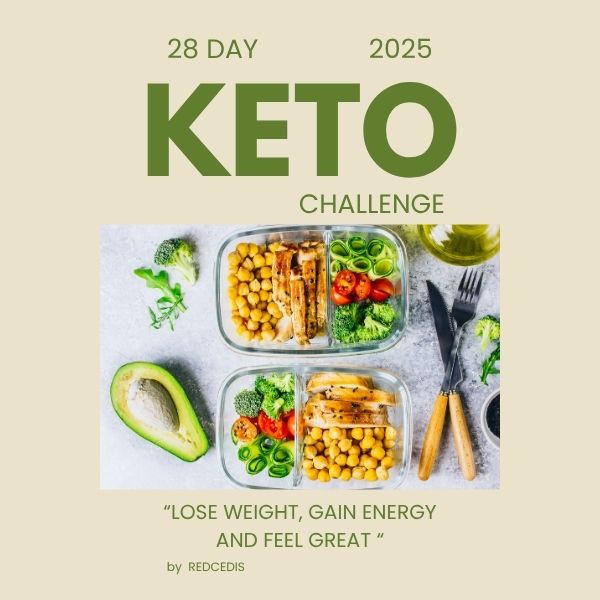 28-Day Keto Challenge: Simple Steps to Slim Down & Energize