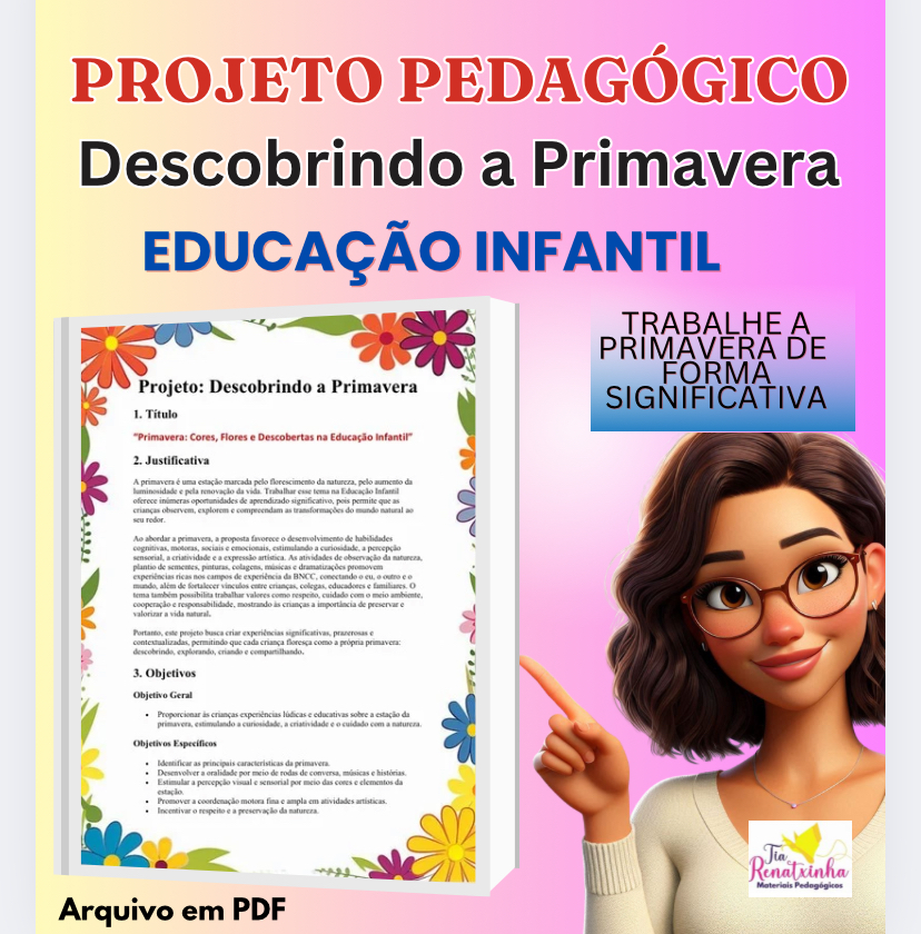 Projeto Descobrindo a Primavera - Renata Ramos | Hotmart