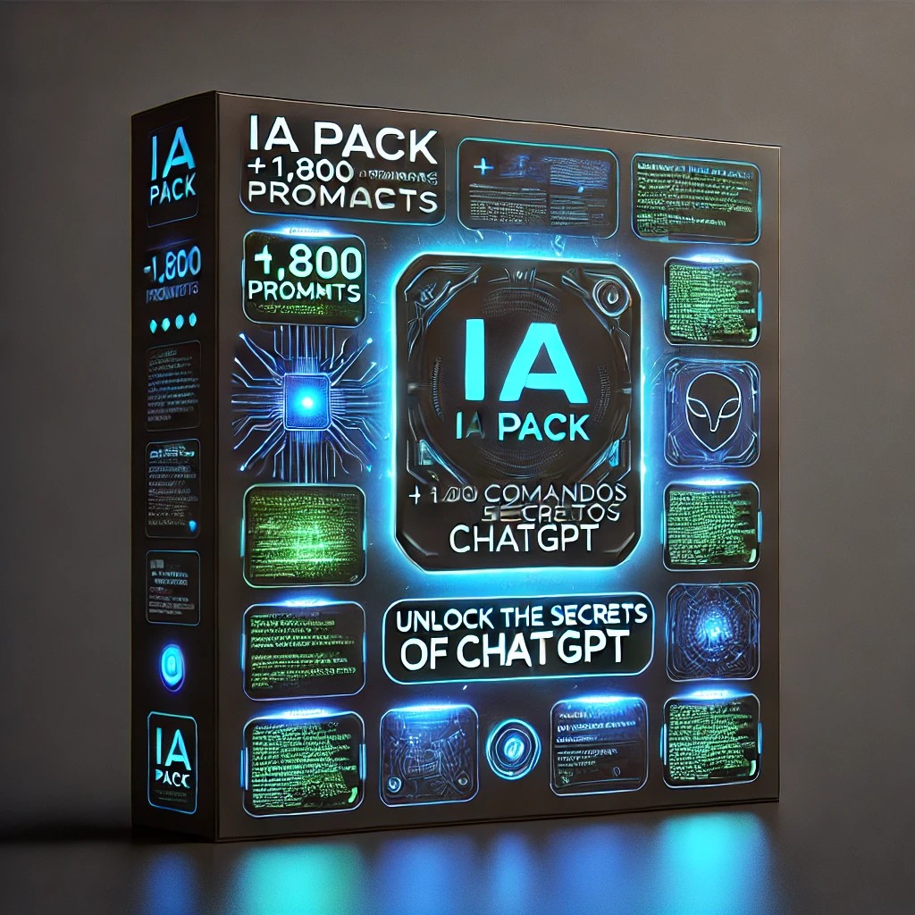 IA Pack +1.800 Prompts De Comandos Secretos CHATGPT - GB Marketing ...
