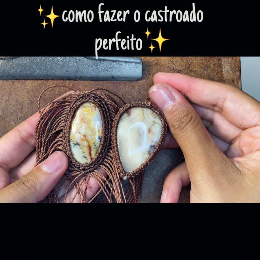 Como fazer o castroado perfeito - Cipó Macramê | Hotmart