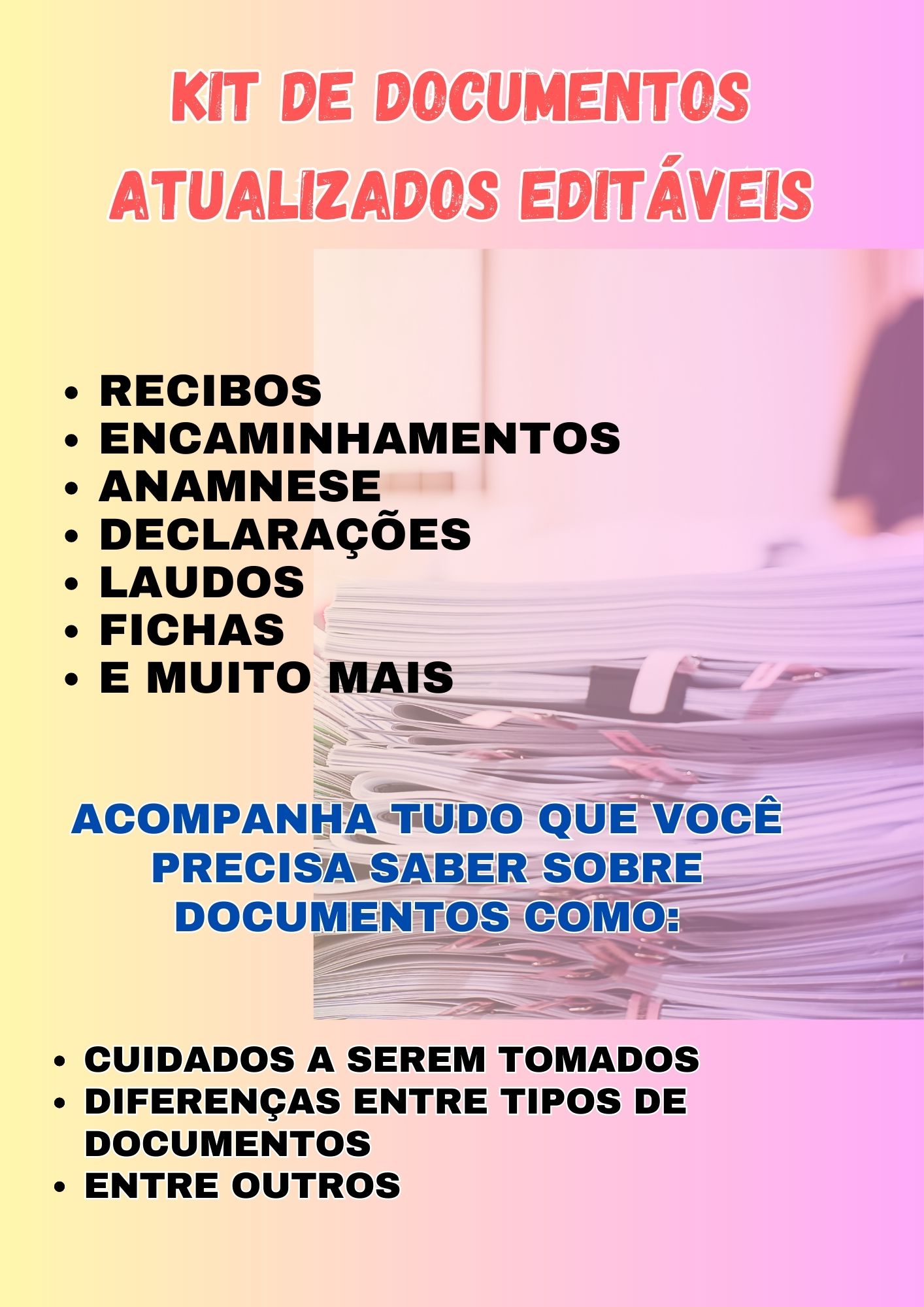 KIT DE DOCUMENTOS PSICOLÓGICOS - Rayana rodrigues da rosa de Olivei...