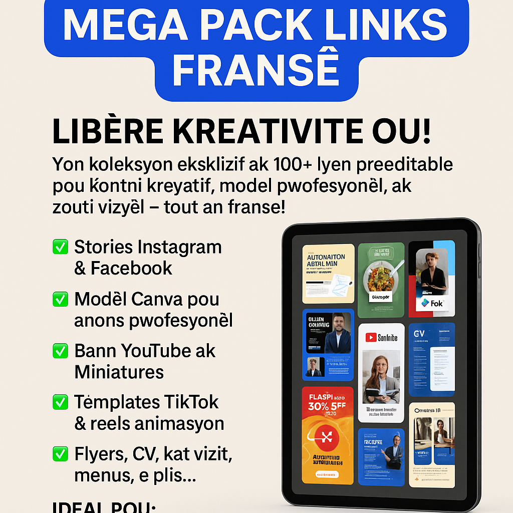 MEGA PACK LINKS FRANSE