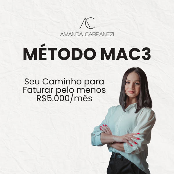 Método MAC3 - Amanda Carpanezi | Hotmart