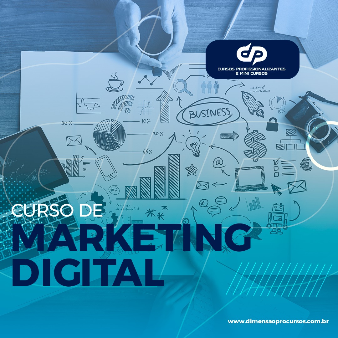 Curso de Marketing Digital - Dimensãopro - Sistema de Cursos, Trein...