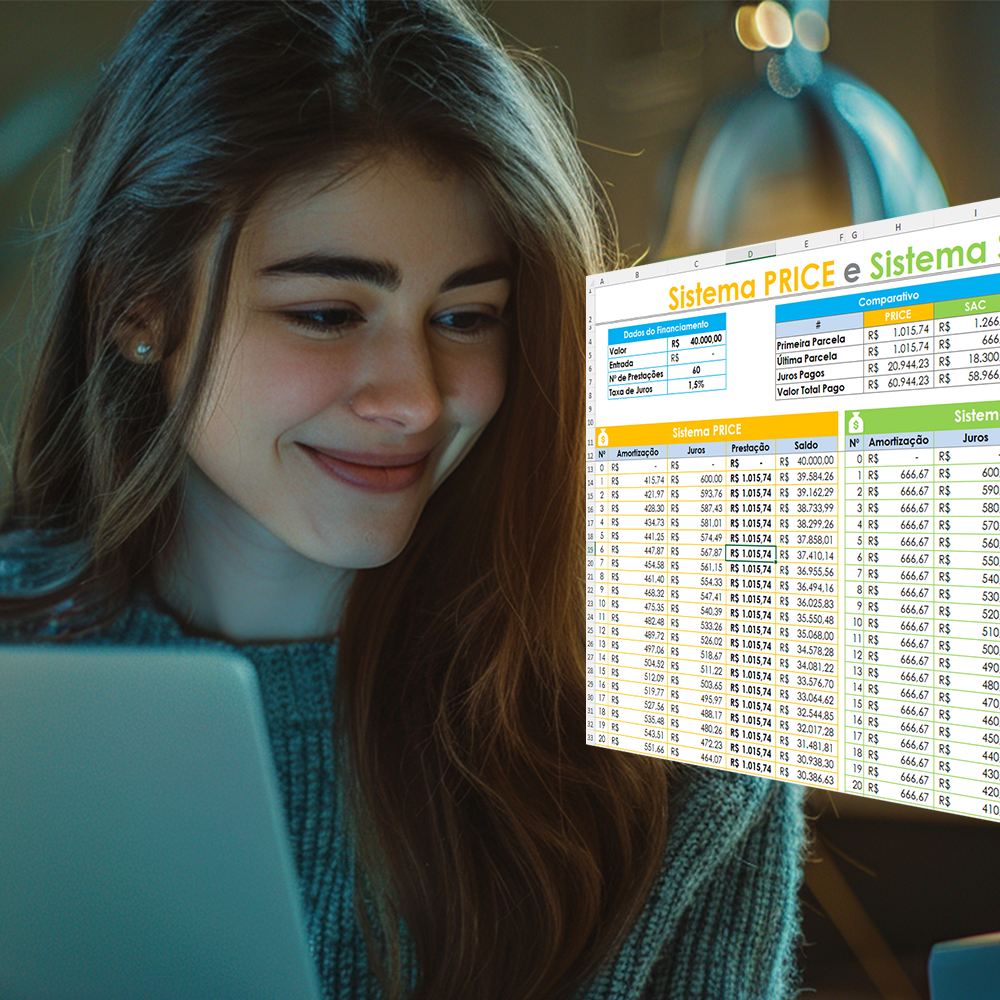 Simulador Fácil: Tabelas PRICE, SAC e SAV - Nerd Fusão | Hotmart