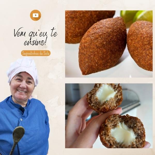 Massa de Quibe para Salgados com o Ponto Perfeito! - Chefe Solange ...