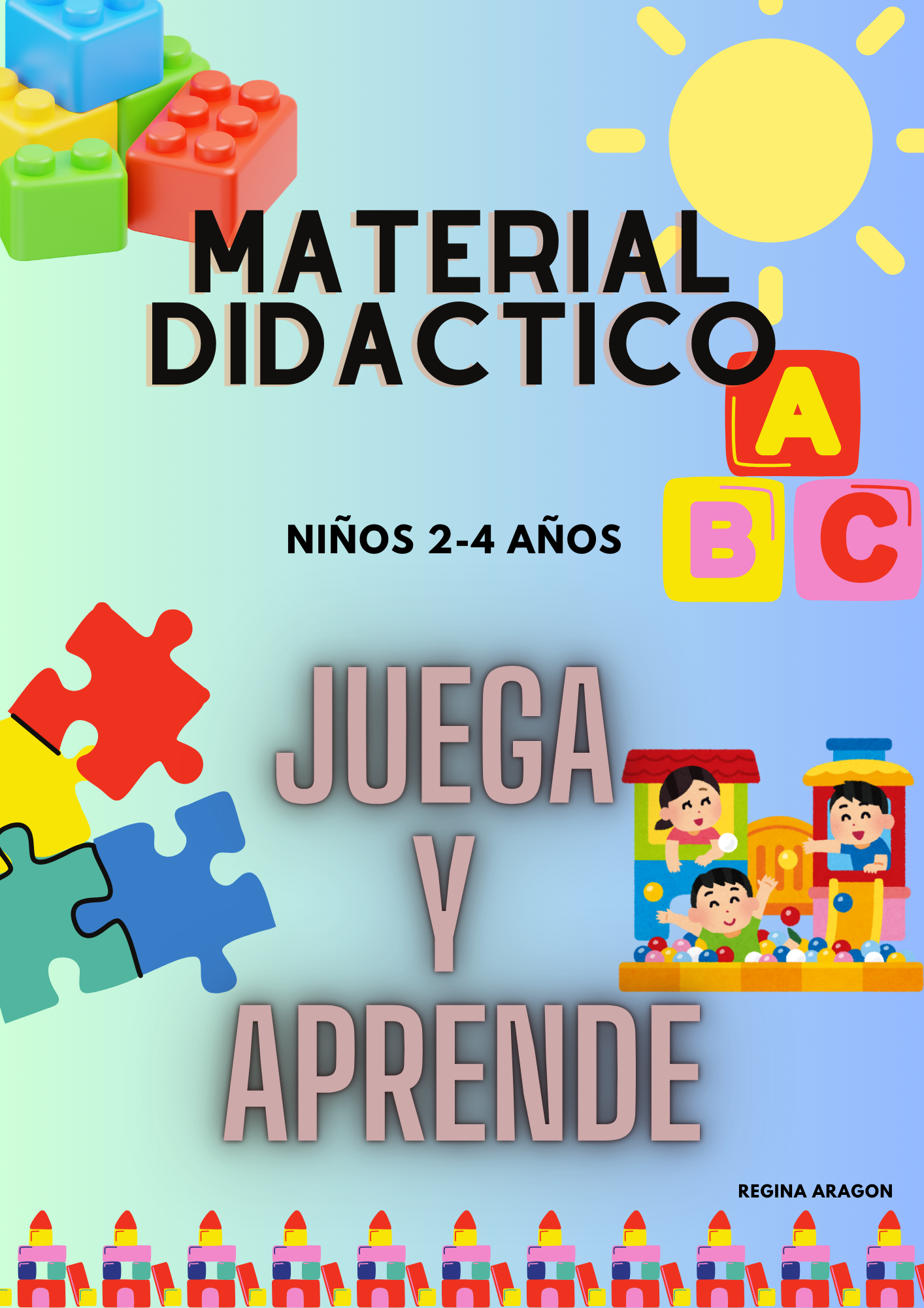 MATERIAL DIDACTICO NIÑOS 2-4 AÑOS - Regina Hedz | Hotmart