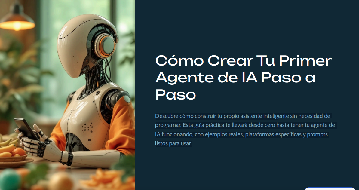 Cómo Crear Tu Primer Agente de IA Paso a Paso - Maria Muriel | Hotmart