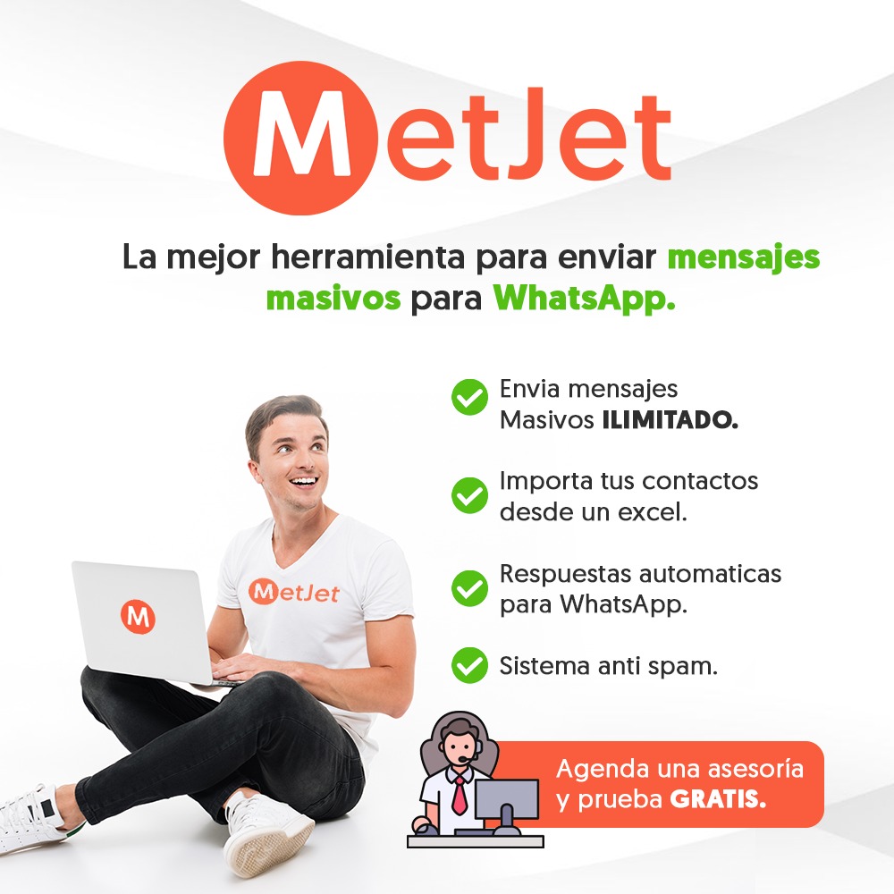 SISTEMA DE MENSAJERIA MASIVA POR WHATSAPP BUSSINES ILIMITADO