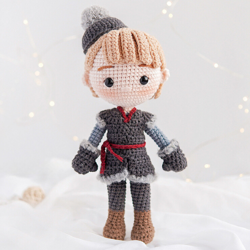 Patrón Amigurumi Kristoff - Jose David Rodríguez | Hotmart