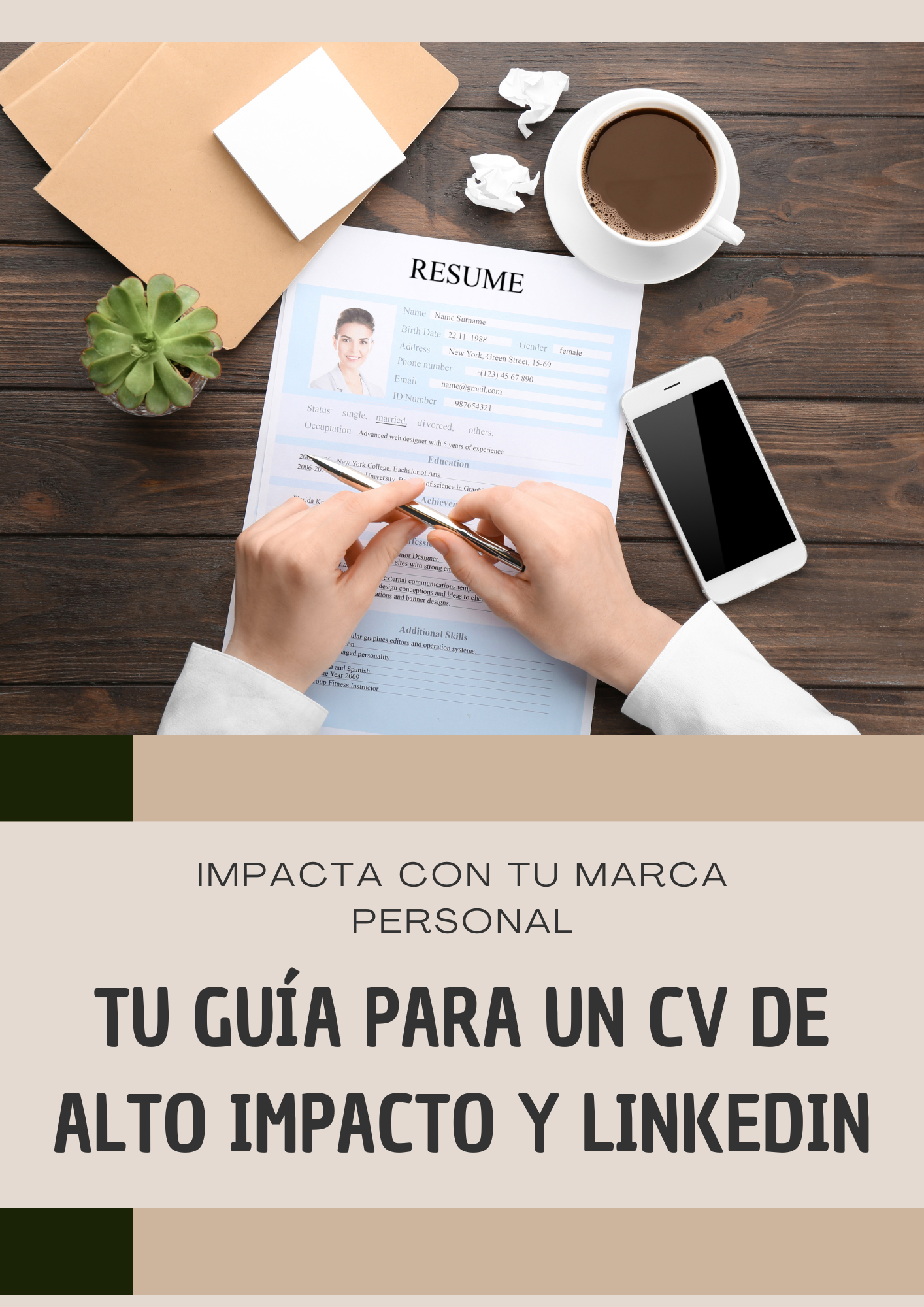 Tu guía para un cv de alto impacto y linkedIn - Estefany Julissa Bu...