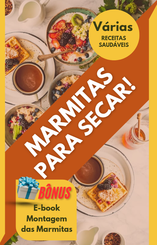 Marmitas para secar + bônus Montagem das marmitas
