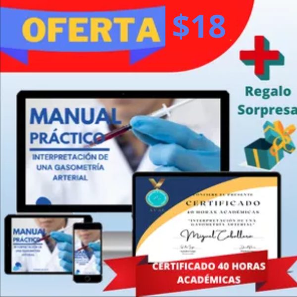 MANUAL INTERPRETACIÓN DE UNA GASOMETRÍA ARTERIAL - MED BASE 2.0 | H...