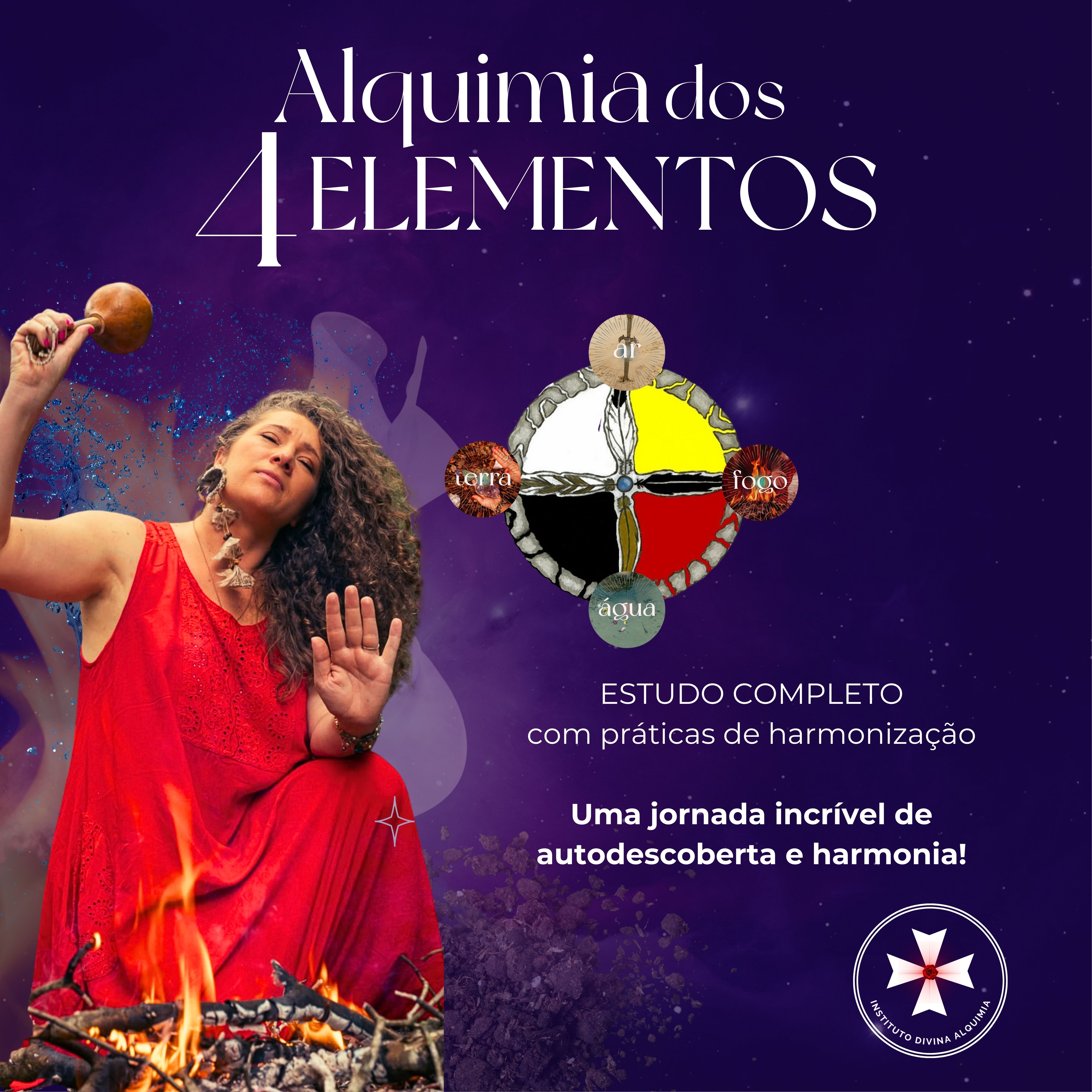 Alquimia dos 4 Elementos - Instituto DIvina Alquimia | Hotmart