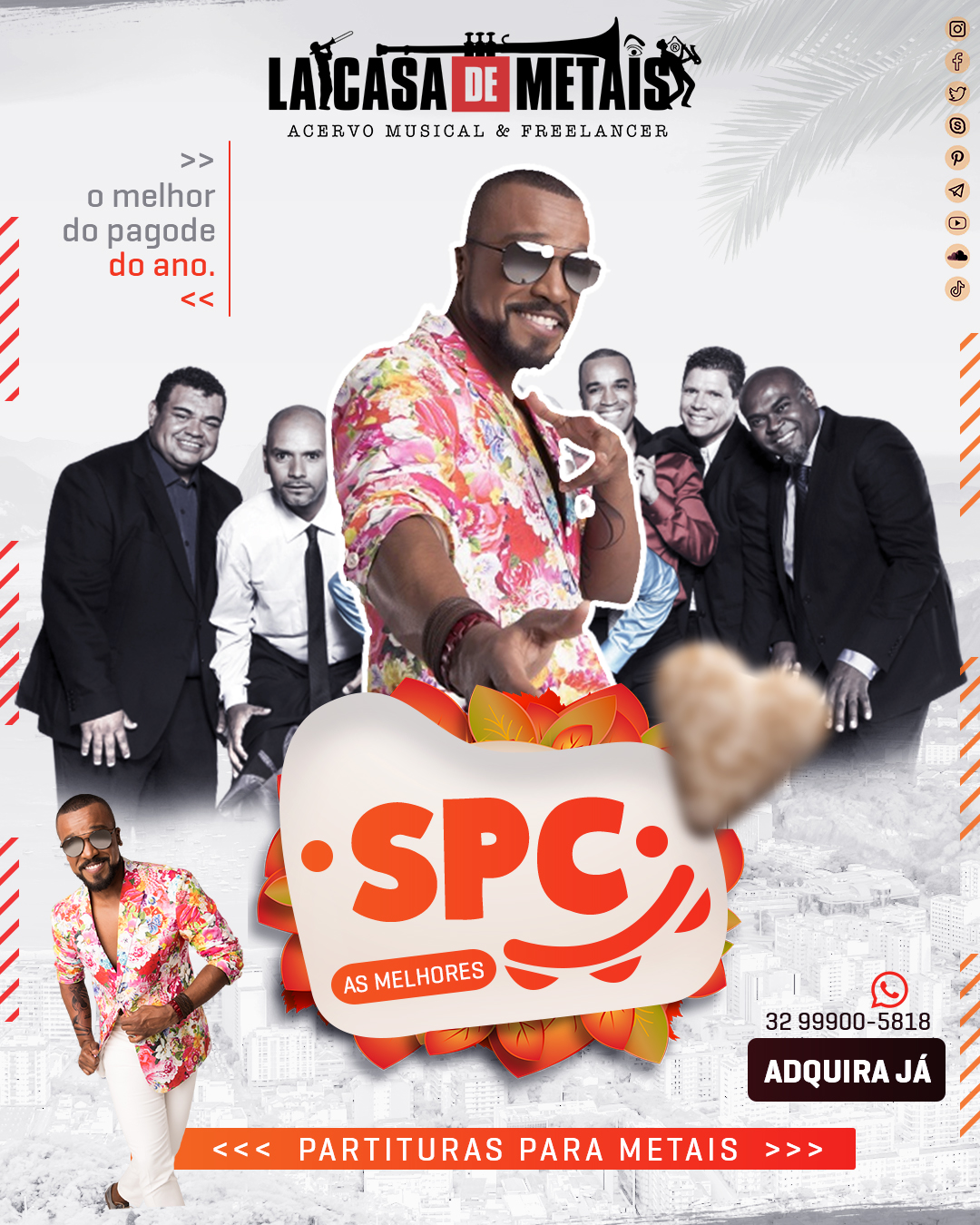 ALEXANDRE PIRES E SPC (Partituras para Metais)