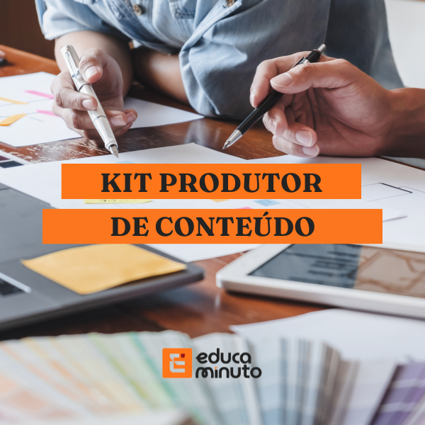 Kit Produtor de Conteúdo - Educa Minuto | Hotmart