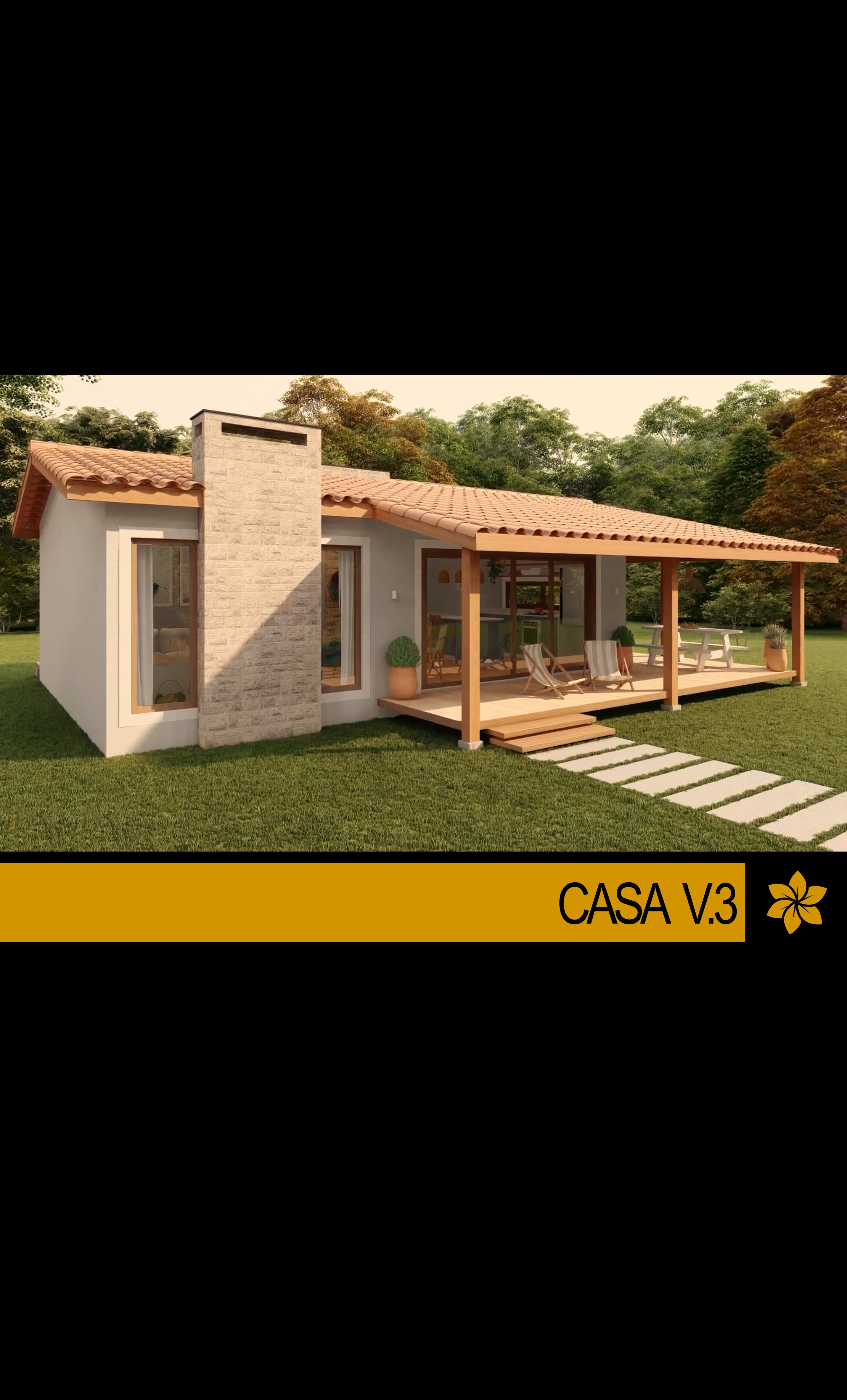 Projeto Casa de Campo - Modelo V3