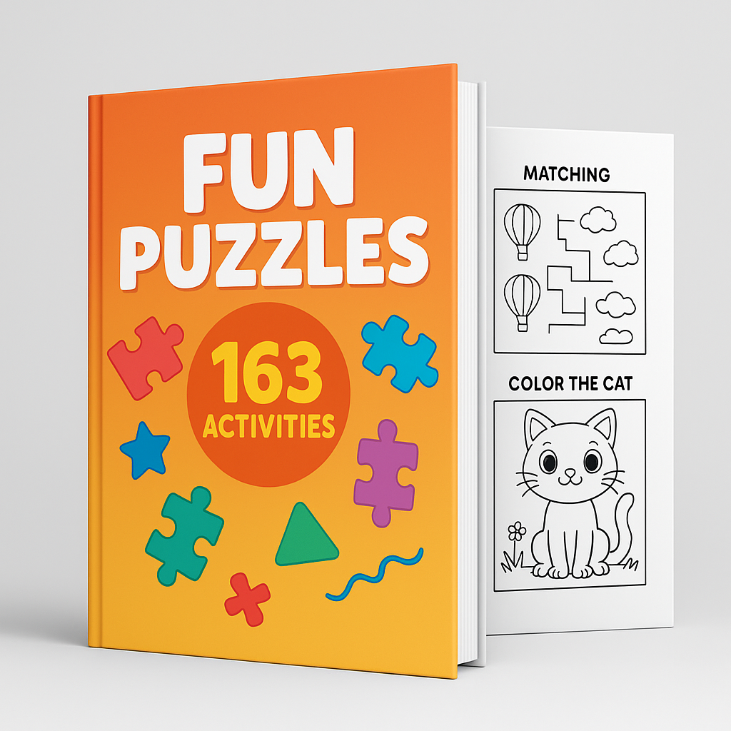 Fun Puzzles – Activities and Coloring Pages