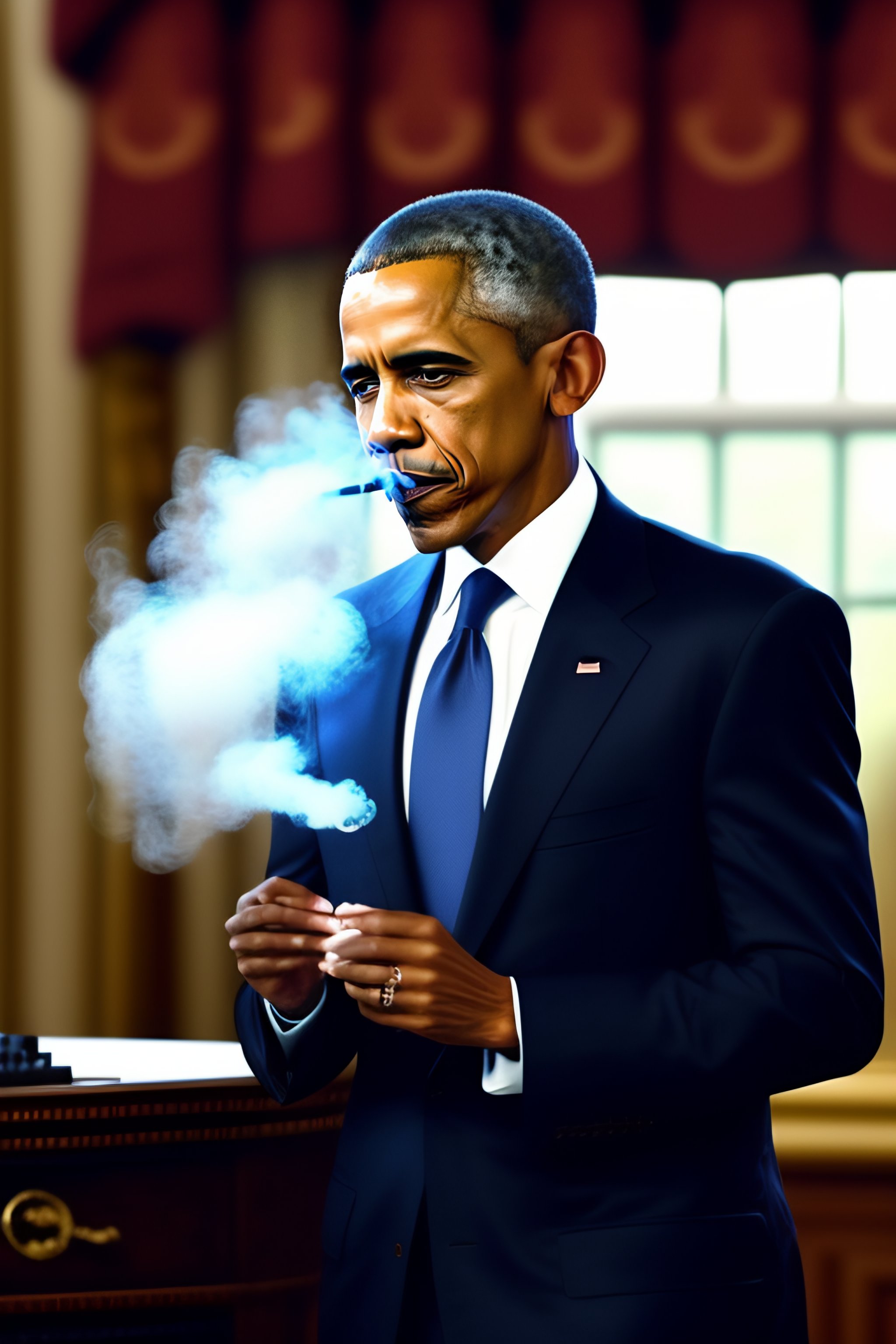 Obama Smoking - Atlas IT Service | Hotmart