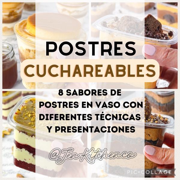 Postres cuchareables