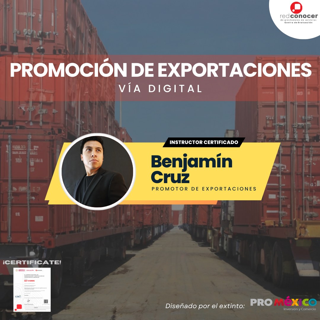 Promoción de Exportaciones vía Digital - Benjamin Cruz | Hotmart