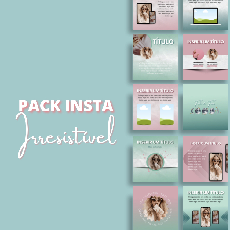 Pack Canva Insta Irresistível