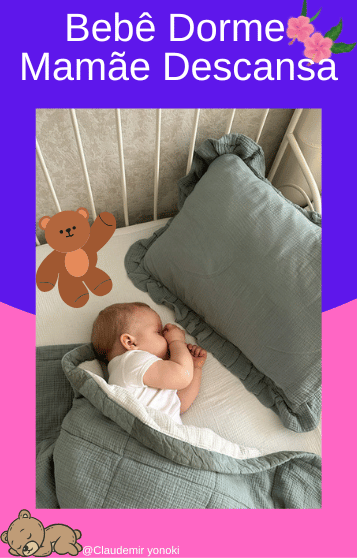 Bebê dorme Mamãe descansa - Claudemir sumiko yonoki | Hotmart