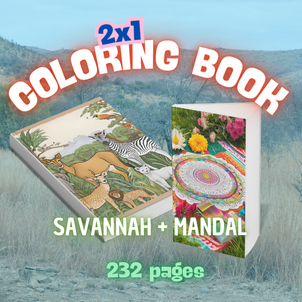 2-IN-1 COLORING BOOKS: LOTS OF FUN AND POPULAR SUBJECTS FOR KIDS, TEENS ...