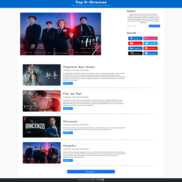TEMPLATE BLOG - Ingrid Souza | Hotmart