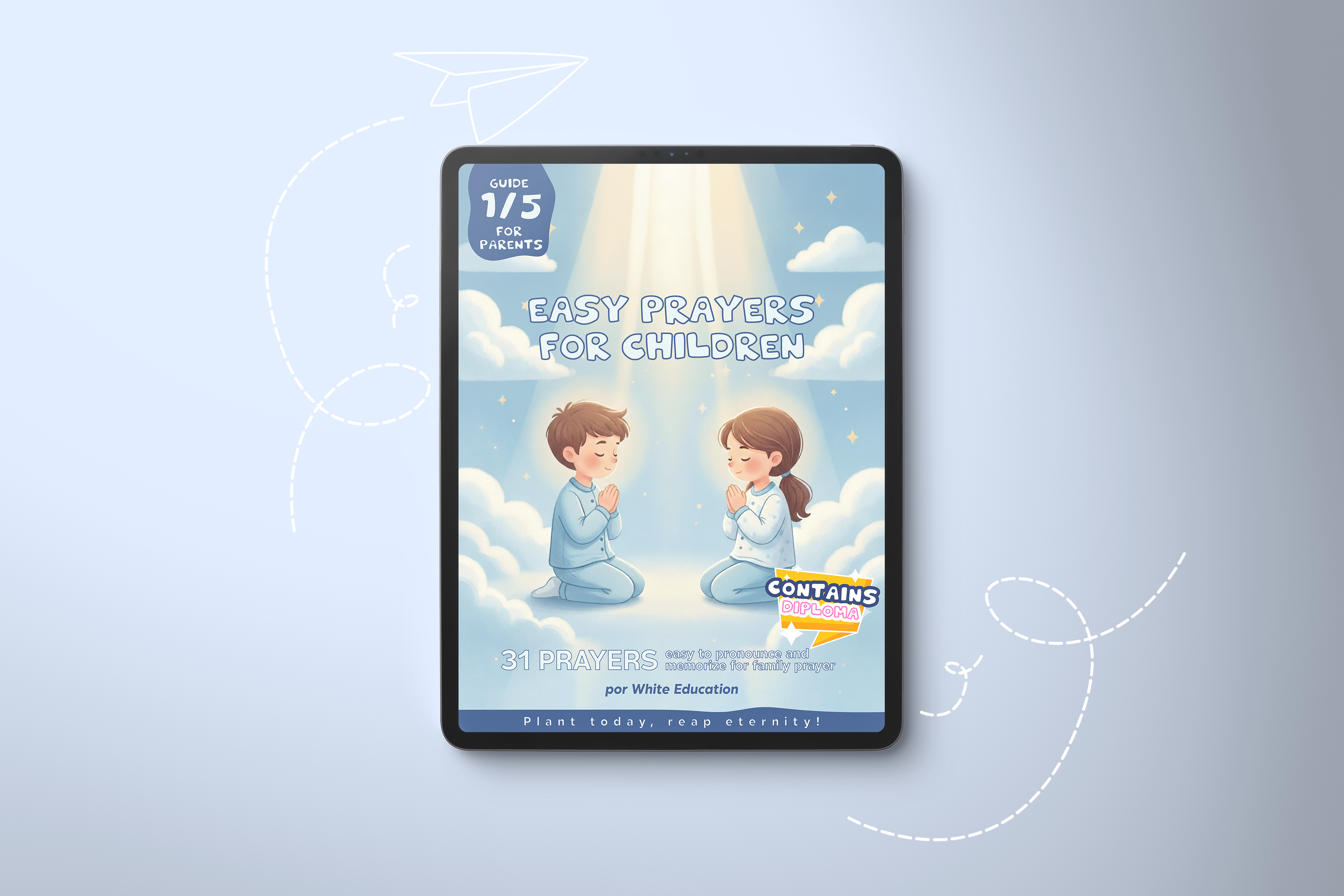 Easy Prayers for Children - White Education | Hotmart